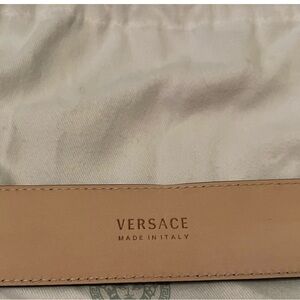 Versace | Accessories | Versace Crystal La Medusa Leather Belt | Poshmark